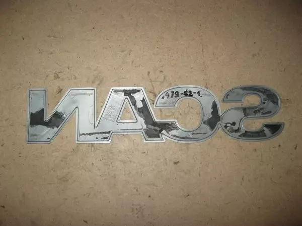 1495961 Логотип "SCAN" (среднего размера) для Скания/Scania - купить в ...