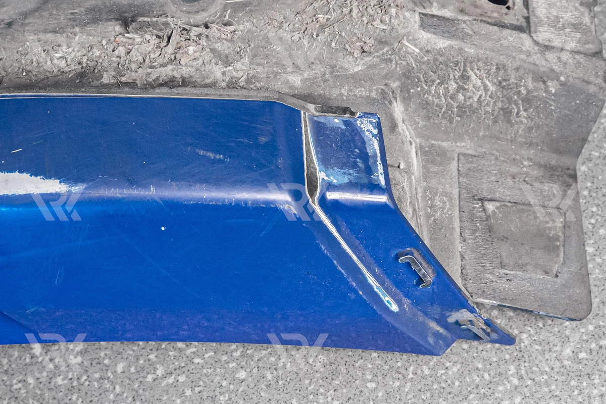 2599549 Крыло переднее, передняя часть лев. в сборе с панелью отделки и ...