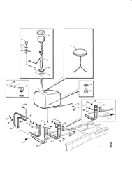 2023307 Крышка топливного алюминиевого бака с ключом для Скания/Scania ...