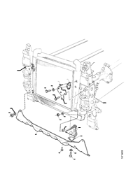 1355969 Кронштейн крепления радиатора левый для Скания/Scania - купить ...