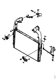 1809998 Кронштейн интеркулера для Скания/Scania - купить в Нижний ...
