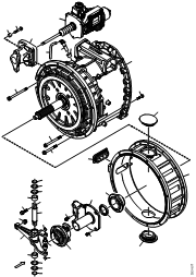 1796996 Крышка картера сцепления (резиновая) для Скания/Scania - купить ...