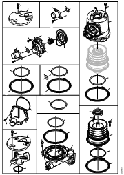 1866696 Корпус маслоотделителя системы вентиляции картера для Скания ...