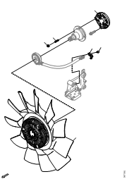 2437780 Вентилятор в сборе с вискомуфтой D=750 mm (6 серия) для Скания ...