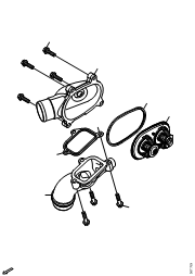 2408575 Фланцевая трубка термостата (6 серия) для Скания/Scania ...