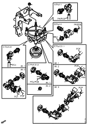 2356397 Кронштейн ускорительного клапана (6 серия) для Скания/Scania ...